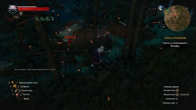 The Witcher 3 Wild Hunt #4. Заказ на сковородку.