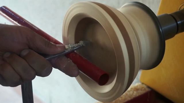 Обработка древесины сегментированной чашей - 4 различных вида древесины