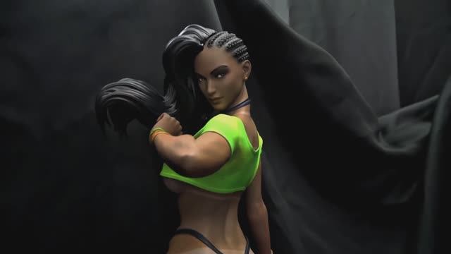 Покраска Лауры из Street Fighter