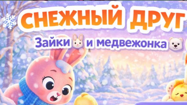 ДОБРАЯ ПЕСЕНКА ДЛЯ ДЕТЕЙ МИШКА И ЗАЙКА ! ТОПА И ДРУЗЬЯ! СНЕЖНЫЙ ДРУГ ВЕСЕЛАЯ ПЕСЕНКА ДЛЯ РЕБЁНКА