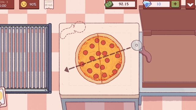 играем в пиццy 1 часть.