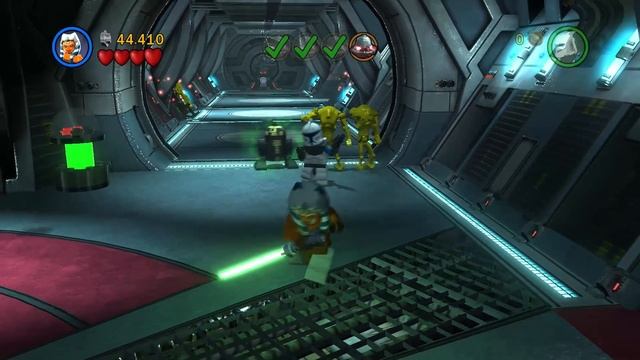 LEGO Star Wars 3: The Clone Wars Дуэль дроидов прохождение (PC) #2
