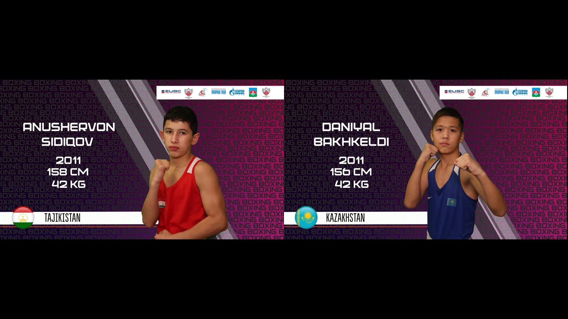 Preliminary fights. Anushervon Sidiqov vs Daniyal Bakheldi