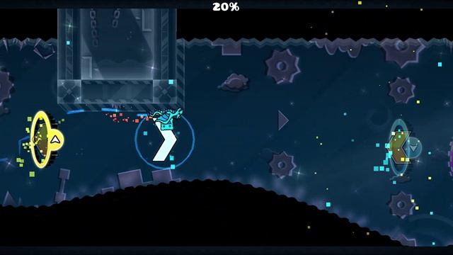 Geometry Dash Ледяной гаунтлед (1 часть)