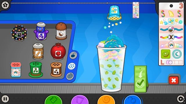 Papa's Freezeria Deluxe 71 day ( Папа Луи 71 день)  прохождение