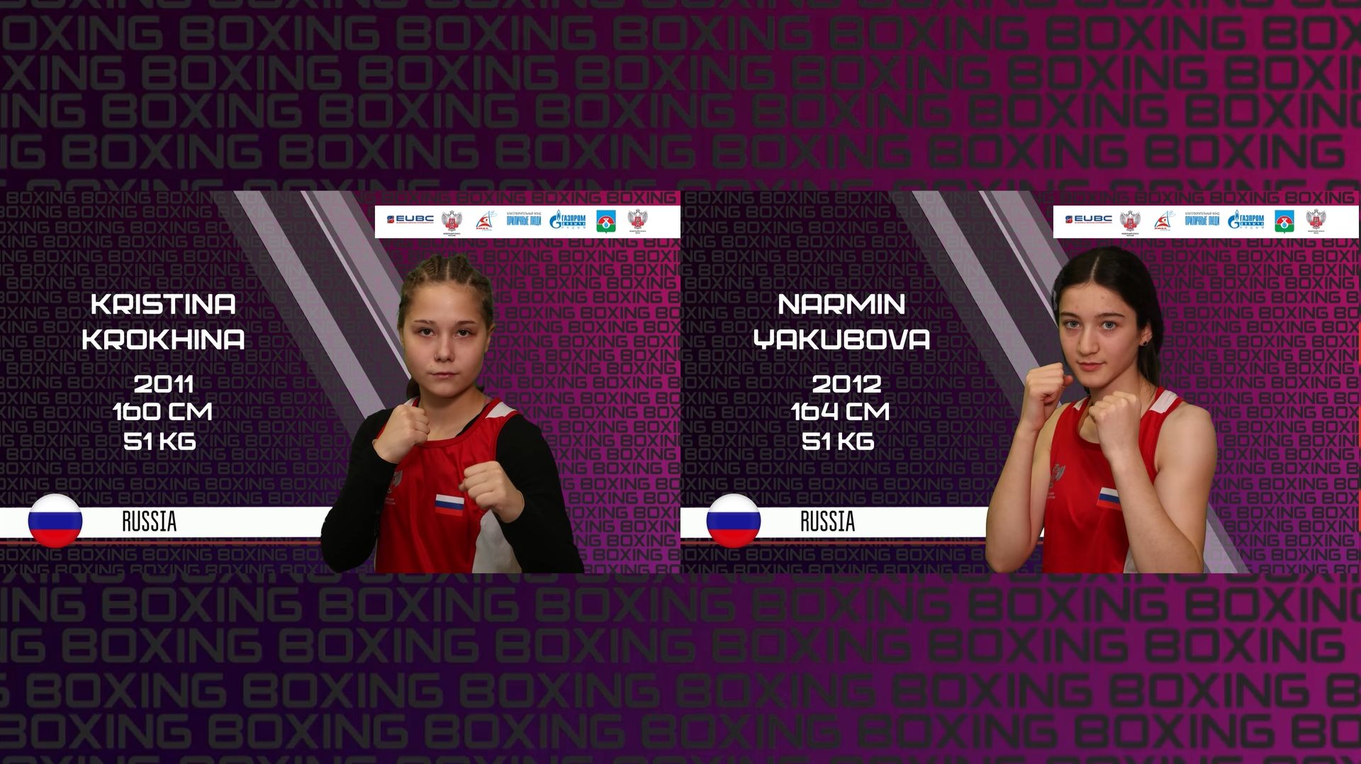 Preliminary fights. Kristina Krokhina vs Narmin Yakubova