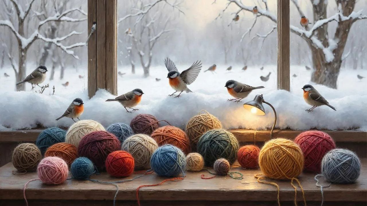 Новые моточки , радость хомяка 🧶