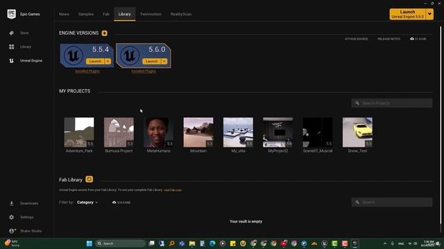 3 - Using Fab Assets in Unreal Engine