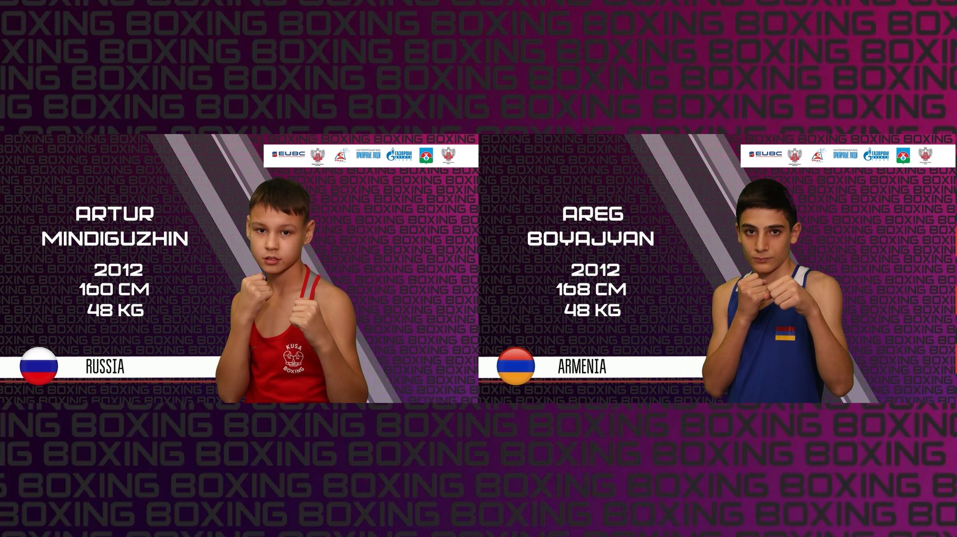 Preliminary fights. Areg Boyajyan vs Artur Mindiguzhin