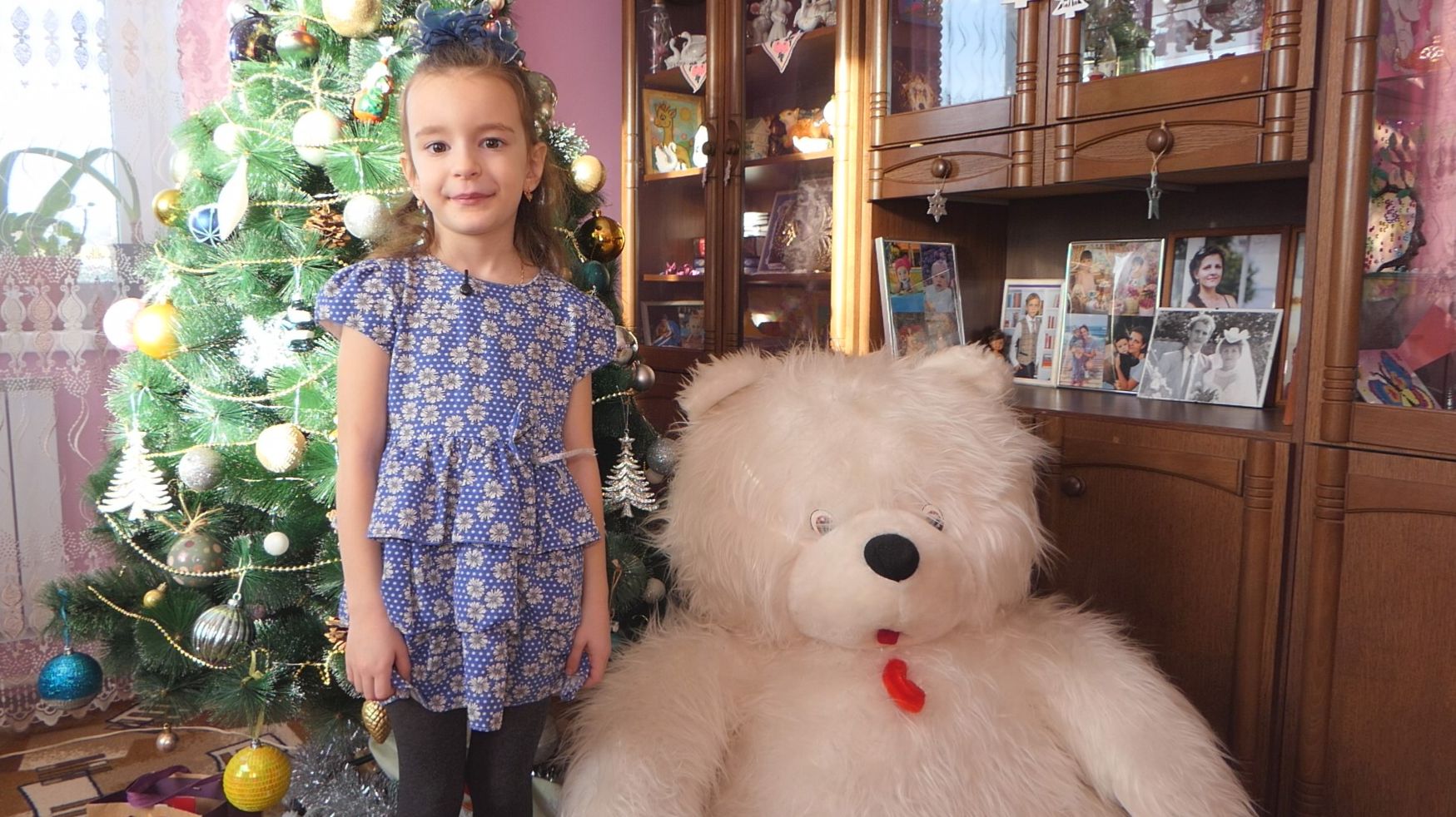 Маша и медведь в с. Красный Ключ