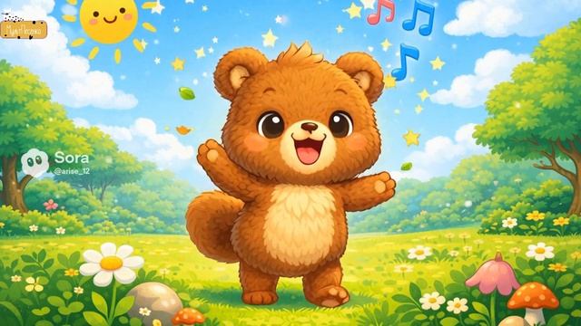 ПЕСЕНКИ ДЛЯ МАЛЫШЕЙ. МЕДВЕЖОНОК ПОЕТ ПЕСЕНКИ ДЛЯ МАЛЫШЕЙ