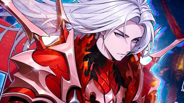 Solo leveling arise Тьмы Красный рыцарь Игнис Сиан Халат