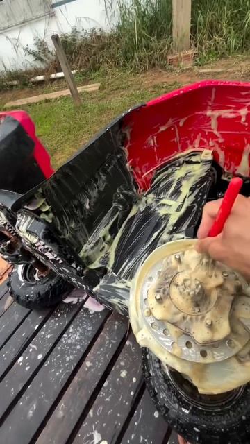 Моем квадрик правильно - Wash your quad bike properly