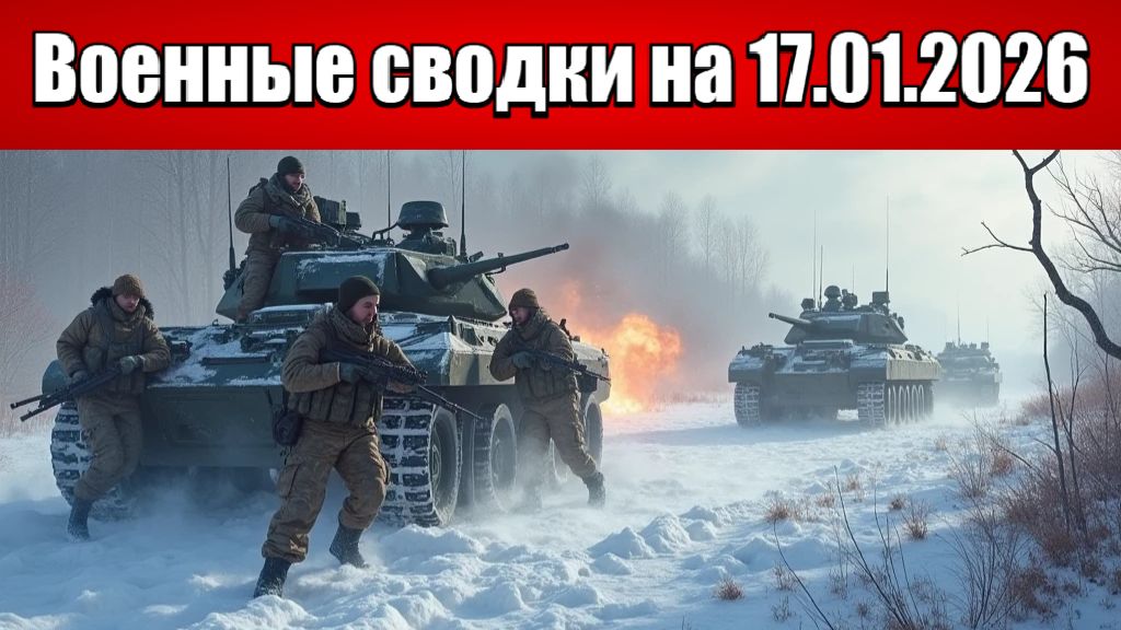 «Российские войска прорвали ключевую оборону ВСУ в Запорожье!»: Военные сводки на 17.01.2026