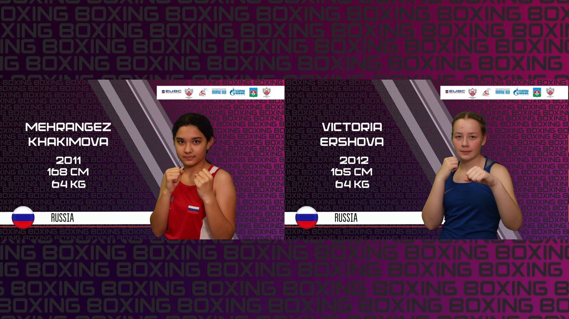 Preliminary fights. Victoria Ershova vs Mehrangez Khakimova