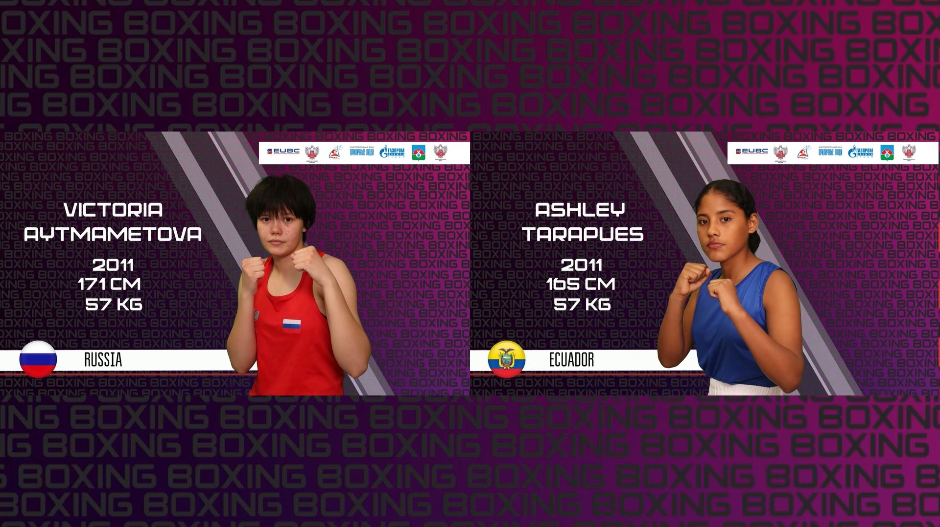 Preliminary fights. Victoria Aytmametova vs Ashley Tarapues