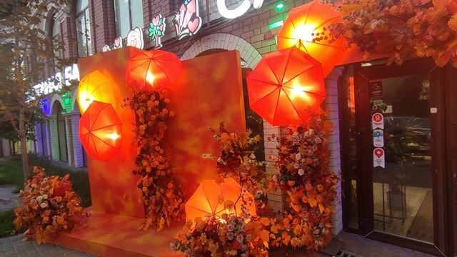 Казань,витрина магазина цветов