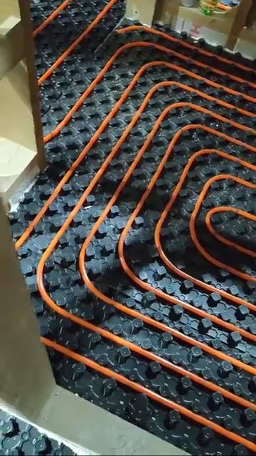 Тёплый пол, особенности монтажа ч.2.