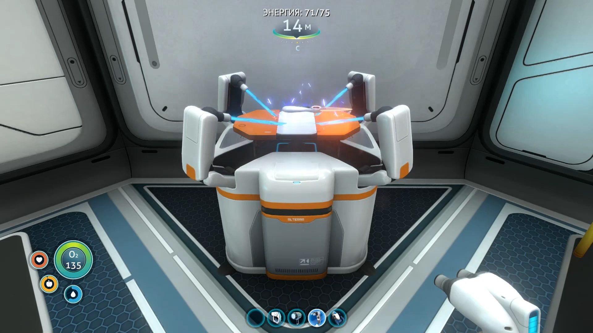 Subnautica. #5. Модификационая станция, стыковочная шахта, Горный остров с базой