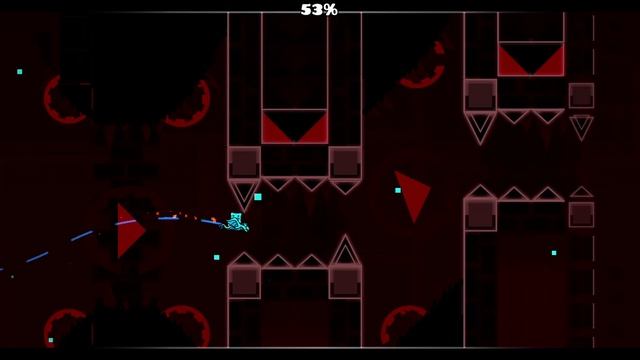 Geometry Dash Bloodbaф Прохождение не авто ПРОСТО ХОЛД так что просто Наслаждайтесь!!!