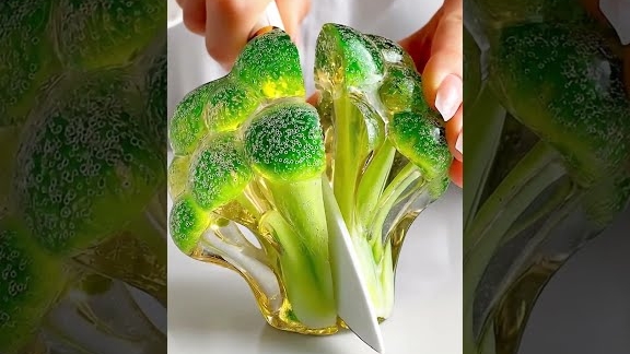 залипательная еда от ИИ. овощи