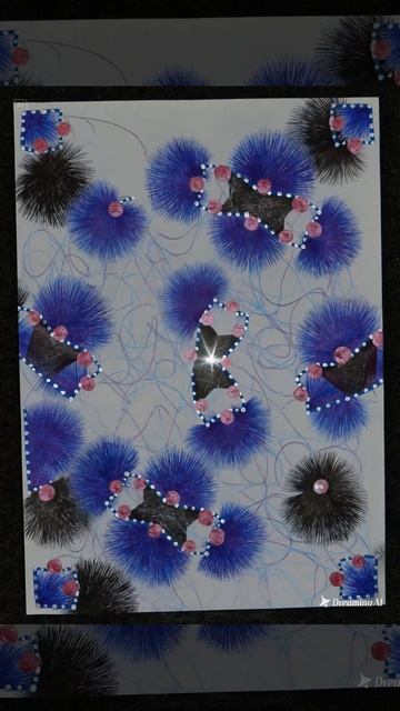 dreamina-2025-12-03-8926-Asymmetrical bouquet of diamond branches...