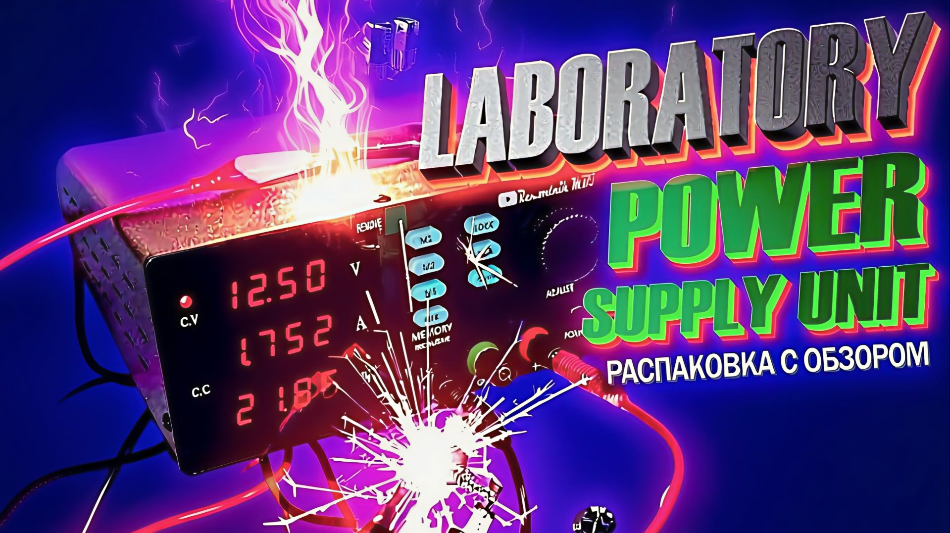 🔥 ЛАБОРАТОРНЫЙ БЛОК ПИТАНИЯ: РАСПАКОВКА И ОБЗОР 🎁 | НЕОЖИДАННЫЙ ПОДАРОК ОТ ПОДПИСЧИКА!