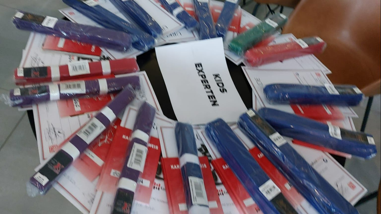 Ян карате экзамен