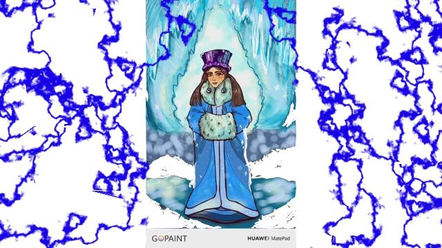 Снежная королева) на планшете Huawei MatePad  11.5"STGR-W09