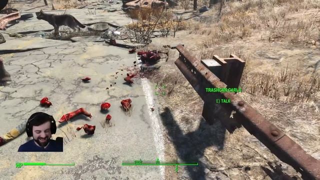 Моддер добавил в Fallout 4 жуткого убийцу — картонного Тодда Говарда.