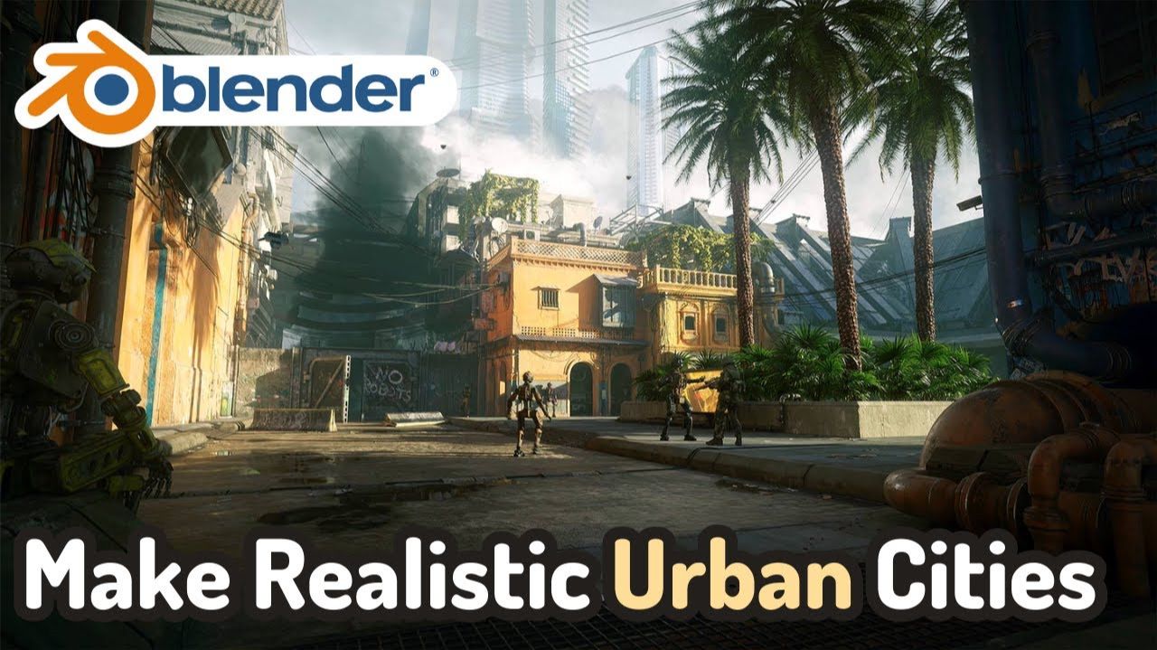 CGBoost - Master Urban Environments in Blender 2