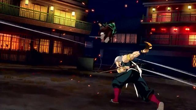 Трейлер Tengen Uzui Character Pack для Demon Slayer: Kimetsu no Yaiba – The Hinokami Chronicles.