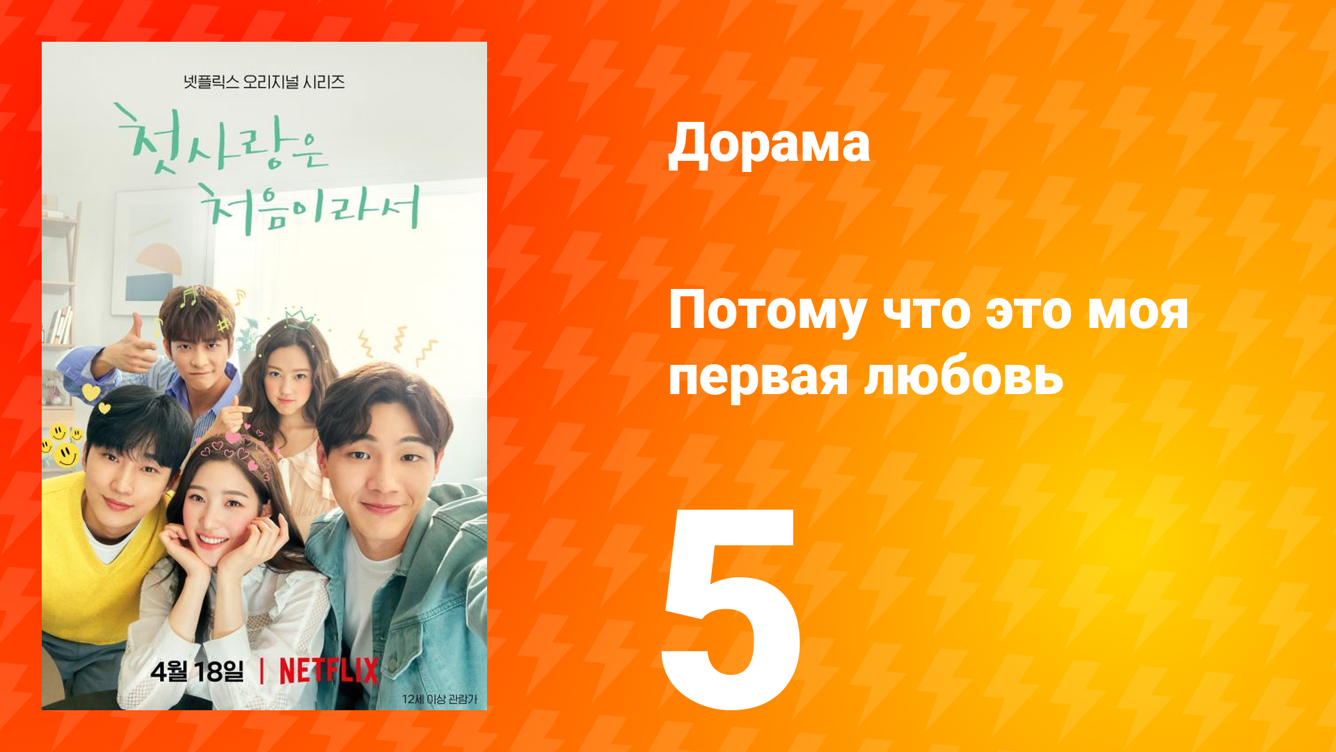 Потому что это моя первая любовь 1 сезон 5 серия