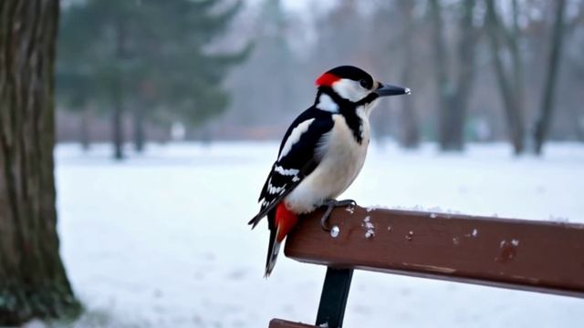 Синичка и Дятел