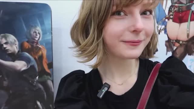 Реакция модели Эллы Фрейи, когда она увидела свою героиню Эшли Грэм в ремейке Resident Evil 4.