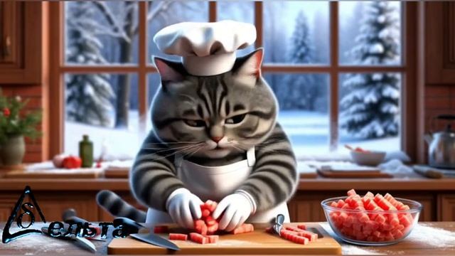 Рецепты от кота-Маркиза. Салат-Вдохновение.