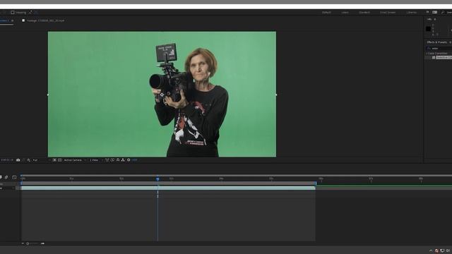 After Effects  Как отделить объект от фона в видео