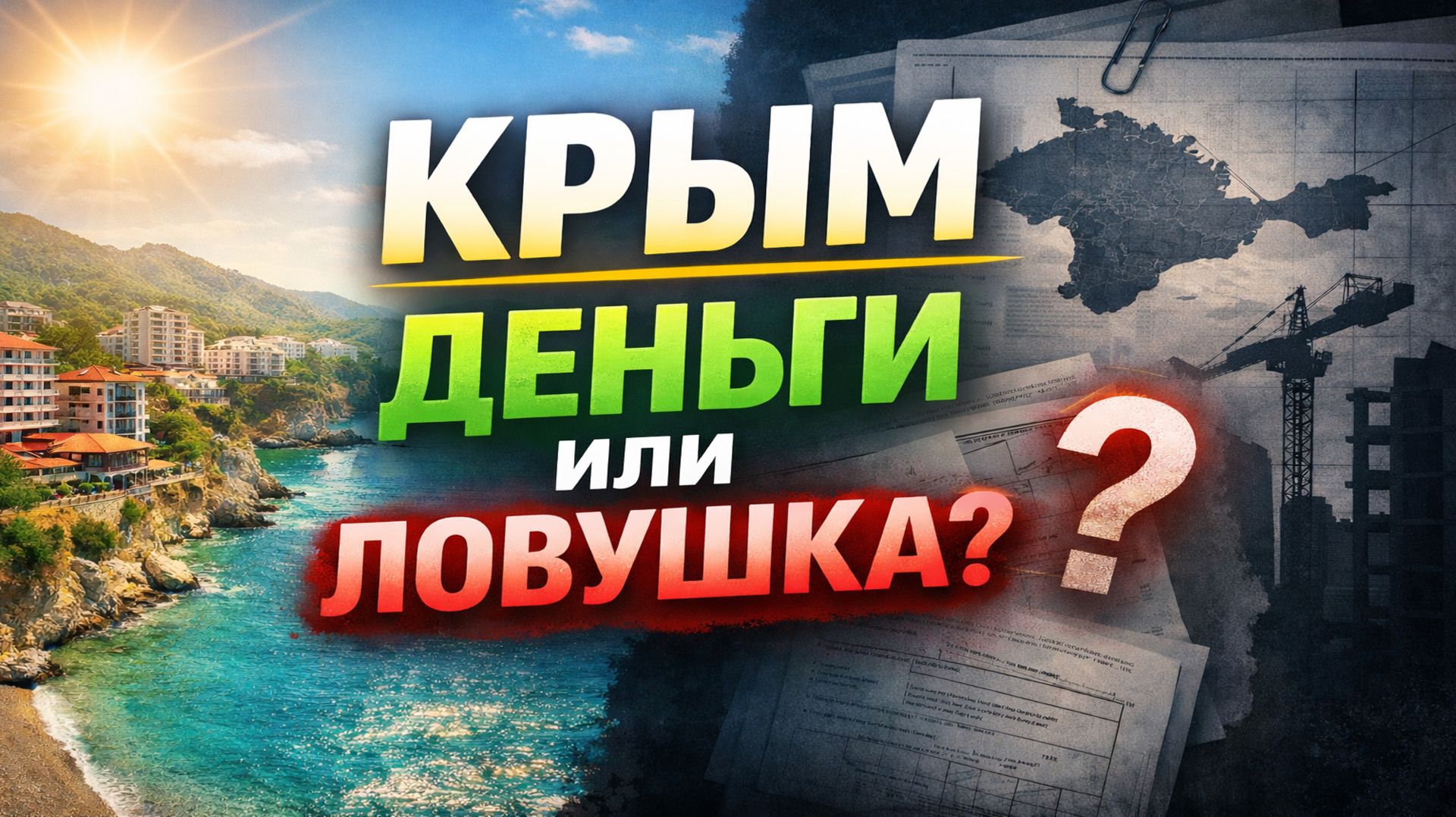 Недвижимость Крыма: ГДЕ МОЖНО ЗАРАБОТАТЬ, а где потерять деньги
