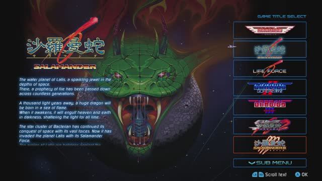 Gradius Origin Collection — Salamander (JP Ver) | Прохождение на PC