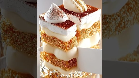 залипательная еда от ИИ. тирамису