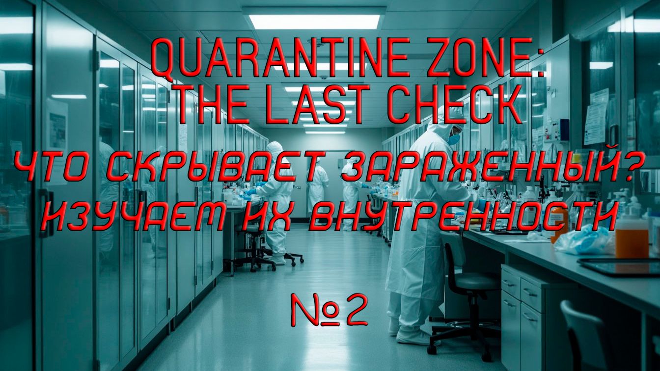 QUARANTINE ZONE - Что скрывает зараженный? Изучаем их внутренности №2