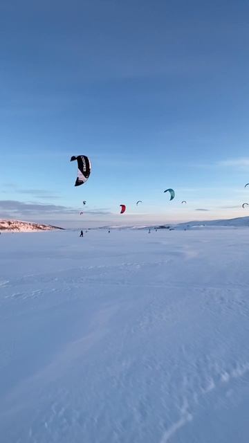 Сноукайтинг, рельеф, маршруты