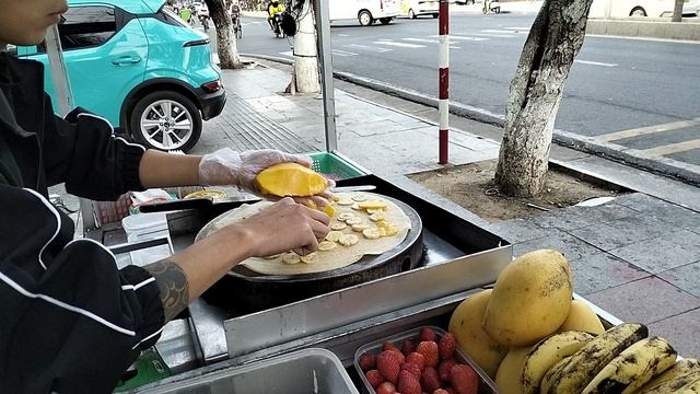 Вкусные блинчики в Нячанге (Вьетнам)