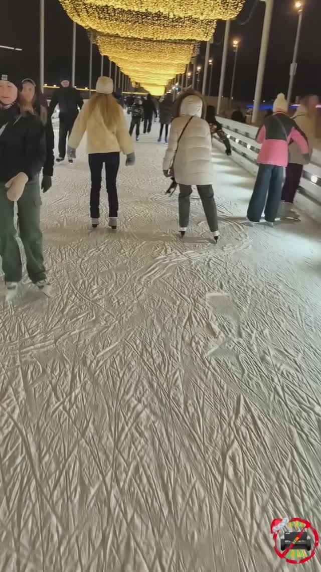 Каток в Коломенском. Царская набережная