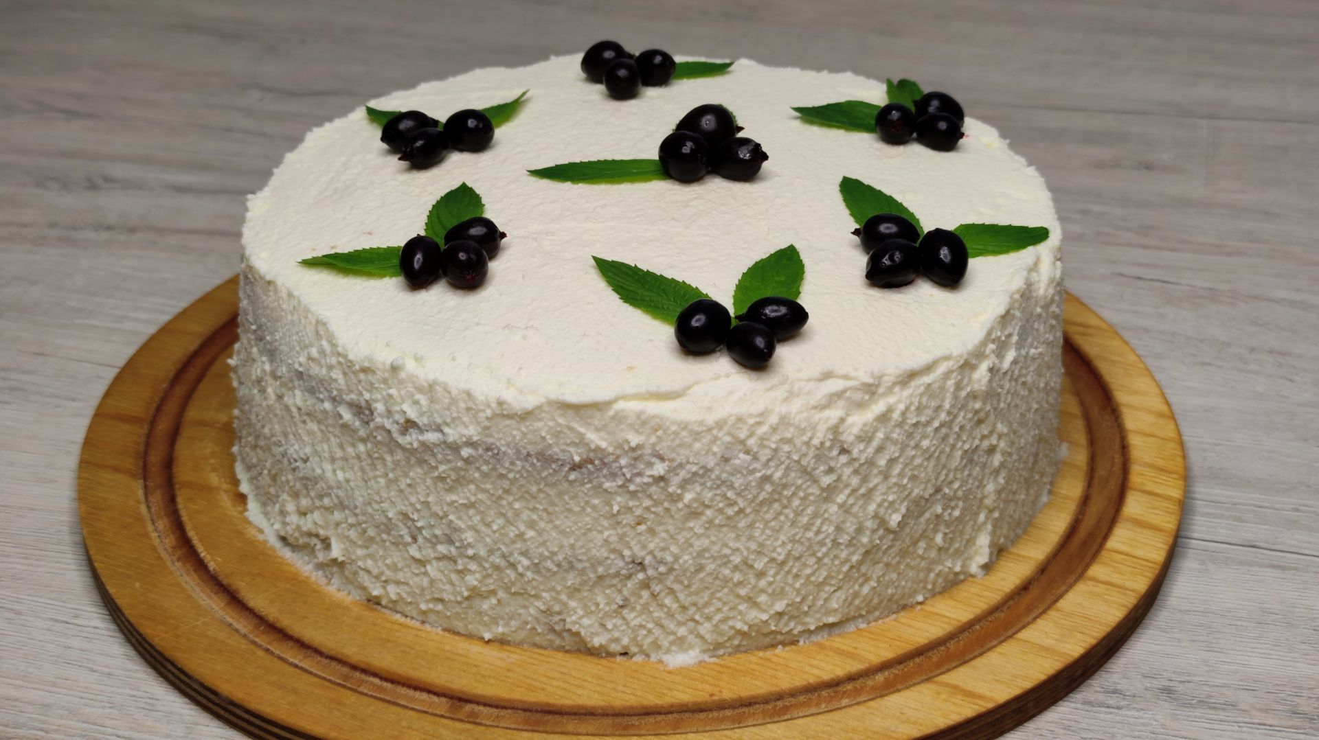 Нежнейший Творожный торт с черной смородиной: Готовлю его вместо покупных!