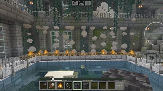 майнкрафт восстановление бассейна 1