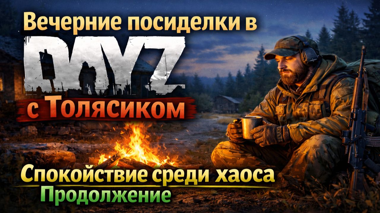Вечерние посиделки в DayZ с Толясиком — Спокойствие среди хаоса | продолжение