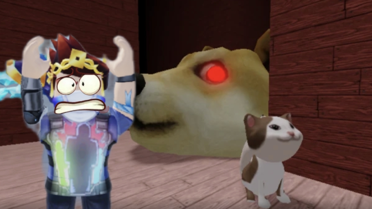 😱 СПАСАЮ КОТЯТ ОТ СОБАК В РОБЛОКСЕ!