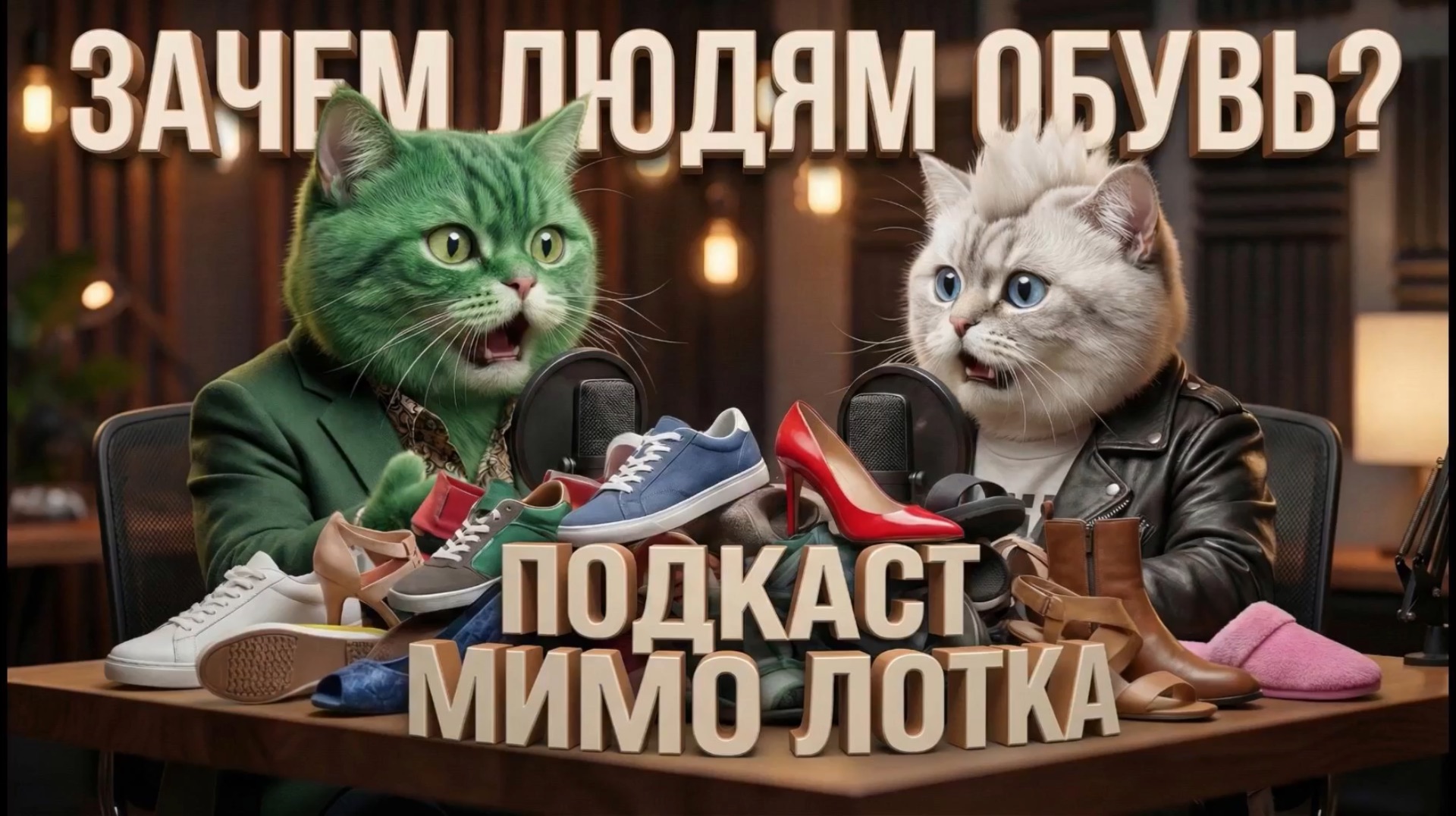 Зачем людям обувь?😹 Подкаст котов