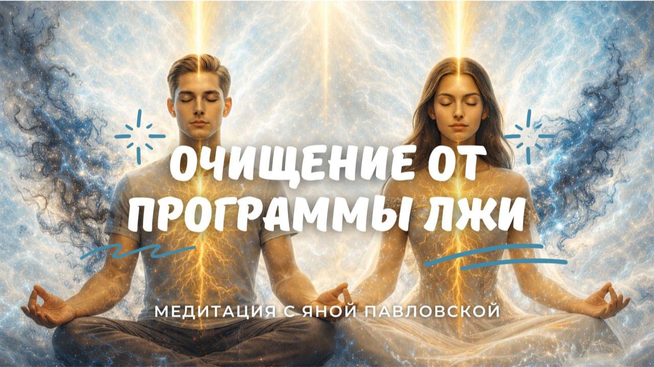 Медитация на очищение от программы лжи | Яна Павловская